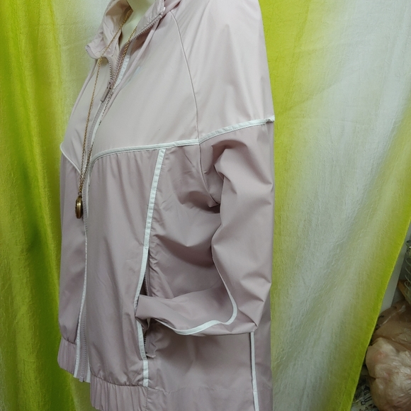 Nike | Jackets & Coats | Nwt Nike Pastel Rose Pink Mauve Windbreaker ...